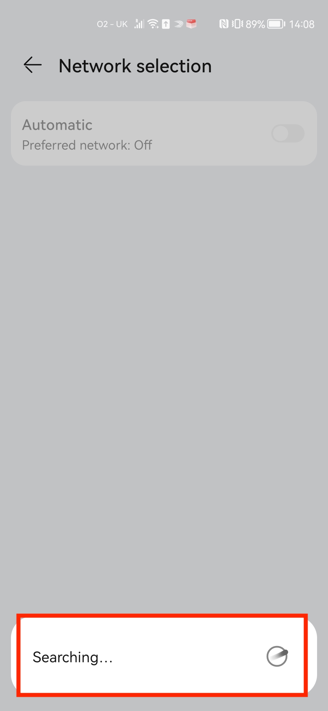 Manual Network Selection on a Huawei Device – eSIMzero Support