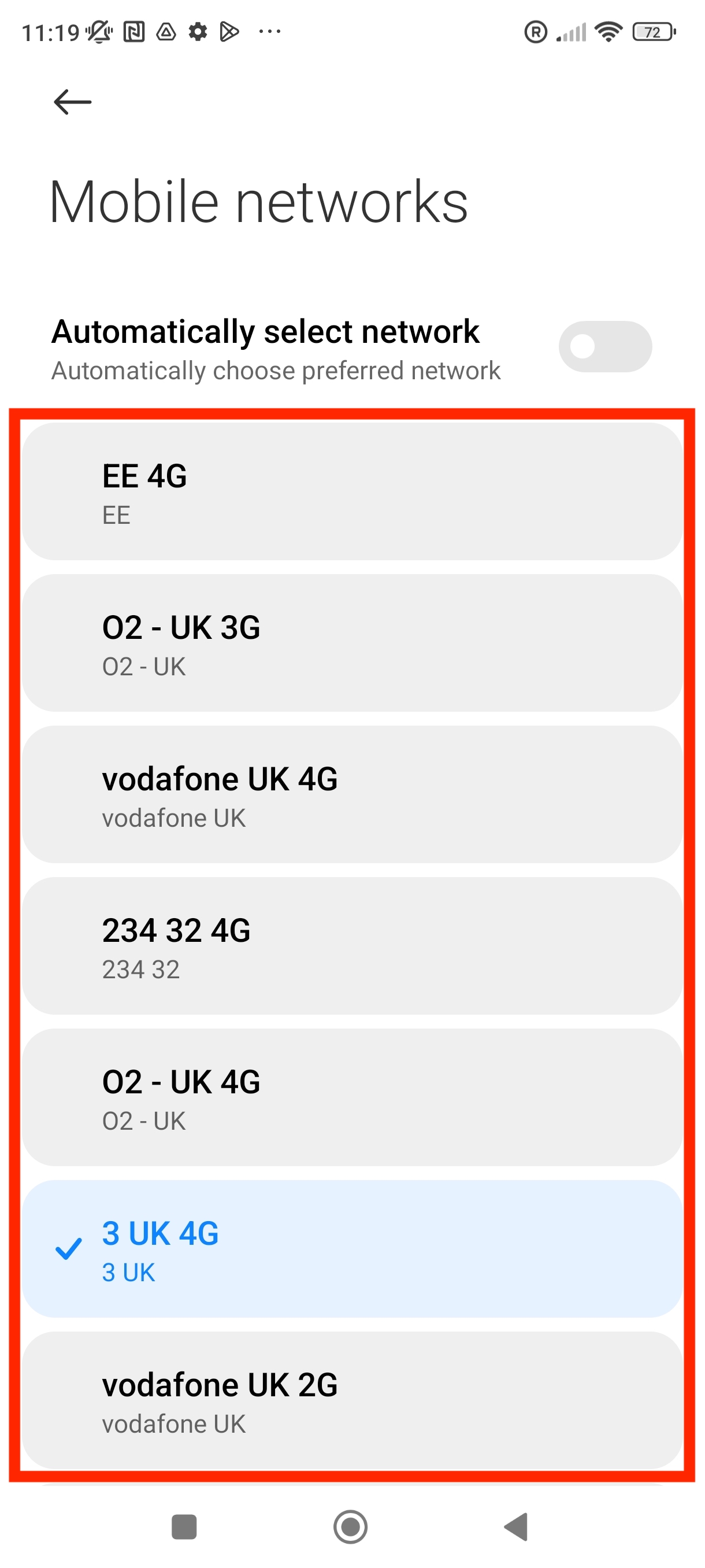 Manual Network Selection on Xiaomi Devices – eSIMzero Support